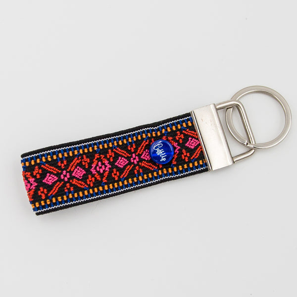 KeyChain - RedOrchid - cuffupstyle