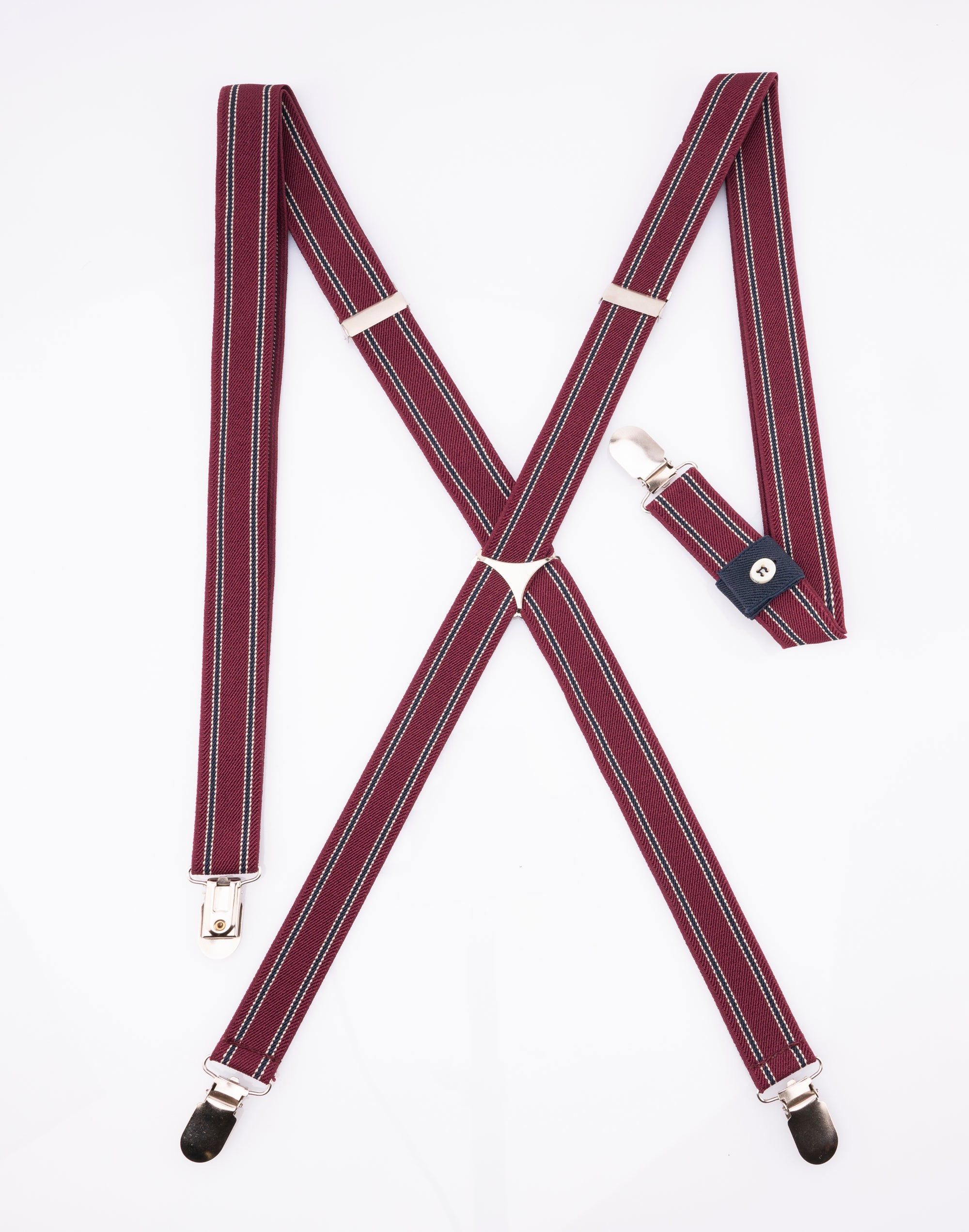 Braces Bordeaux - cuffupstyle