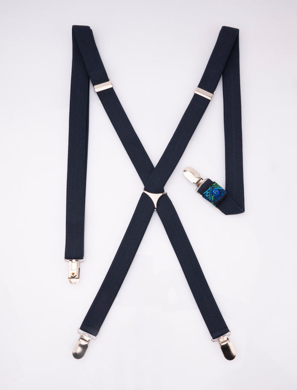 Braces Blue - cuffupstyle