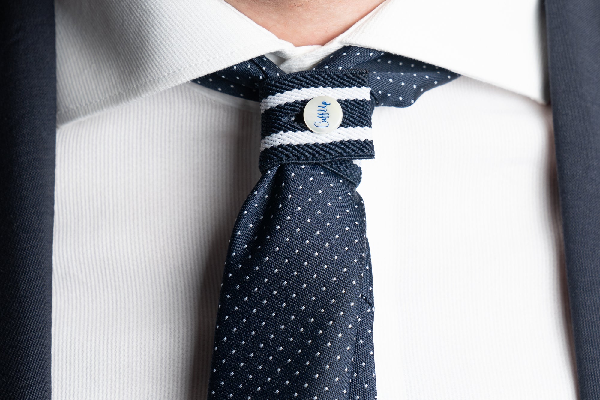 Tie LittleBluePois - cuffupstyle